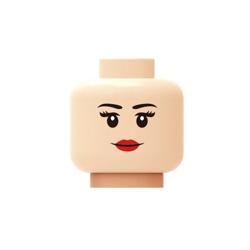 Голова LEGO для минифигурки, цвет 5, 2шт