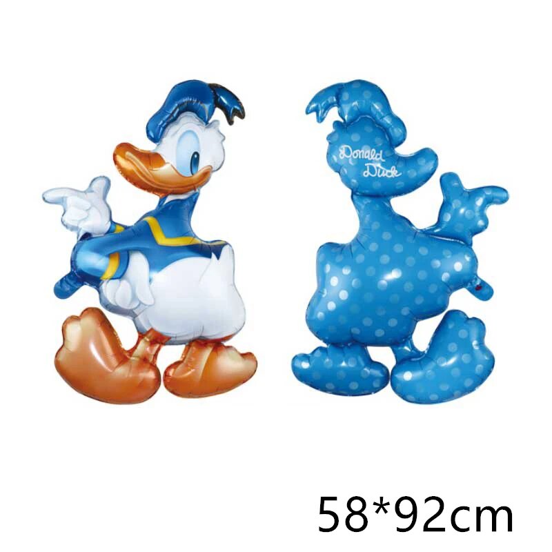 Фольгированный шар Дональд Дак Disney, синий, 1шт