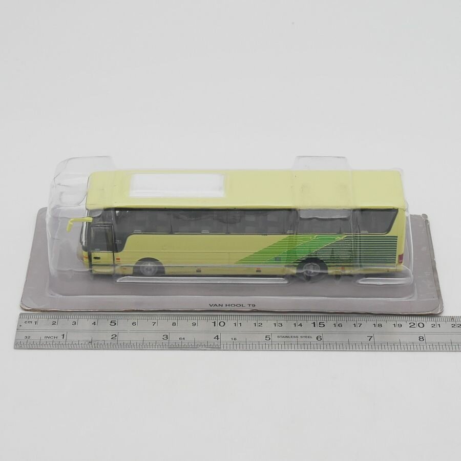 IXO, масштаб 1:72, модель автобуса Van Hool T9 бельгийского производства из сплава