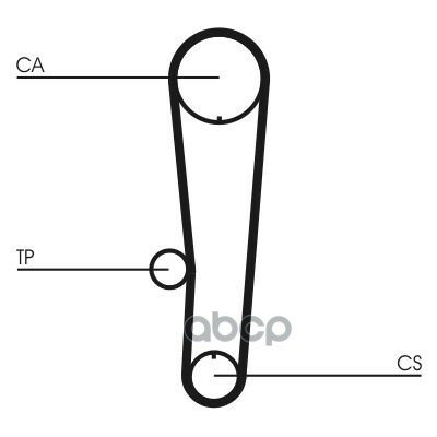 Ремень ГРМ Suzuki Swift 1.0 88-96 Continental арт. CT1017