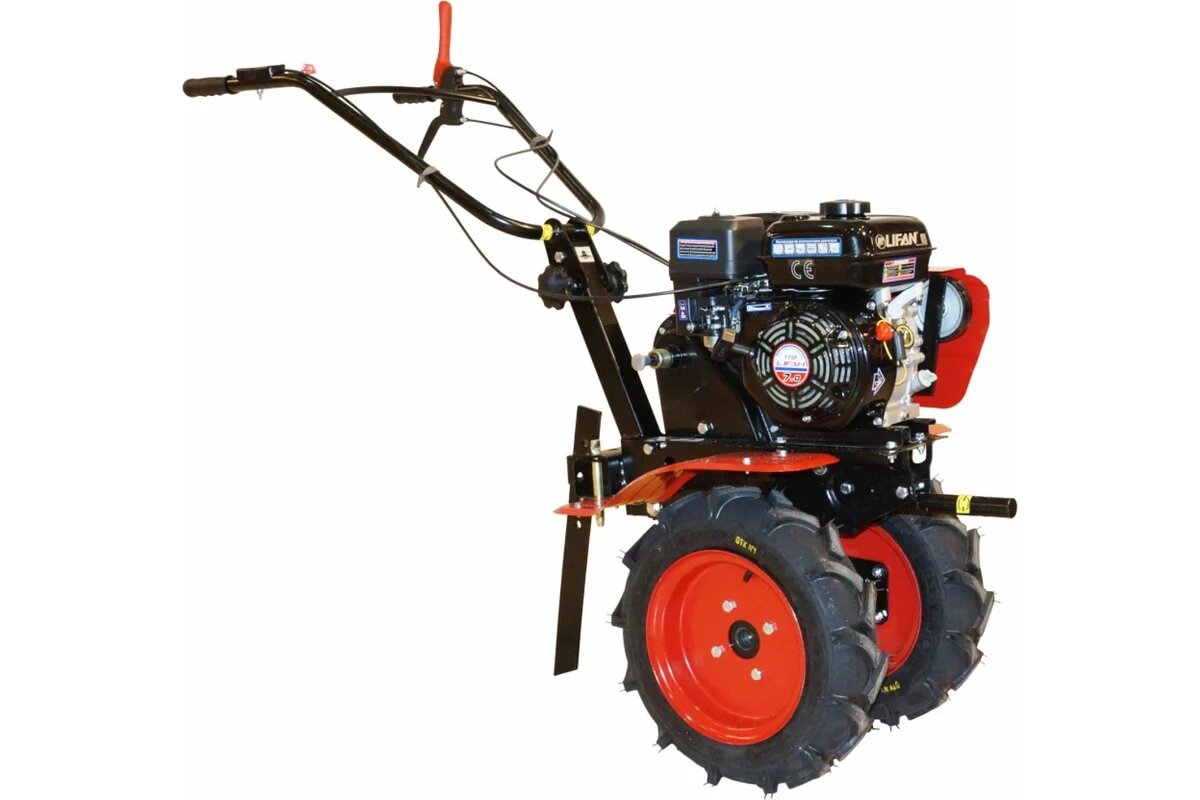 Мотоблок бензиновый Ока МБ-1Д2 М19 005.45.0100-94, 7 л. с, двигатель Lifan 170F, колея 310 мм, вес 75 кг