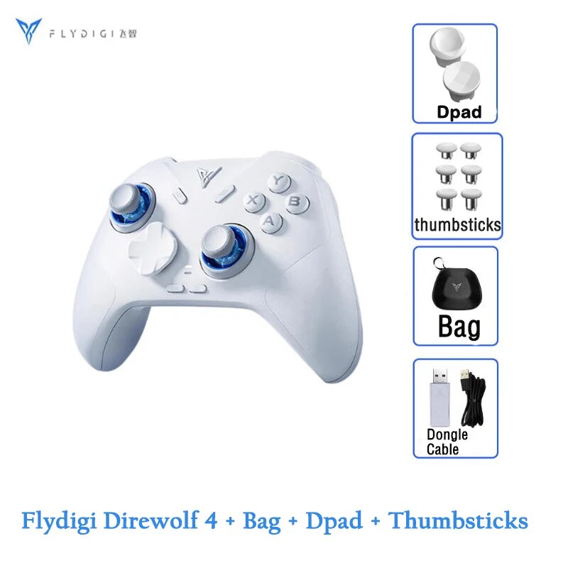 Flydigi Direwolf 4 геймпад Bluetooth full set 2