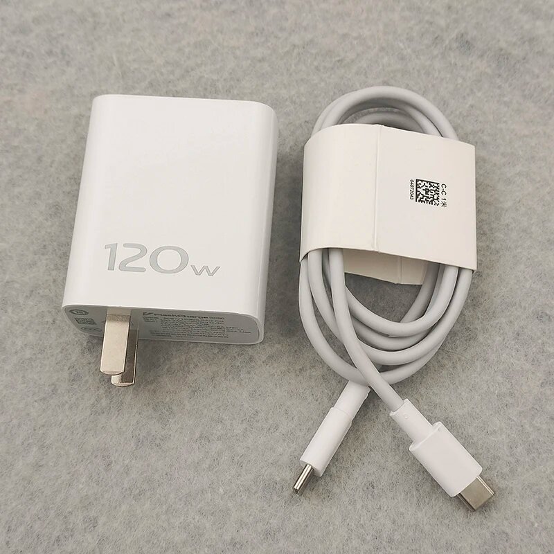 Зарядное устройство Vivo 120W Super Flash Charger EU FlashCharge с быстрой зарядкой, адаптер, кабель PD Type-C для Vivo X300, X200, X100, IQOO 12, 11 Pro, Neo 10