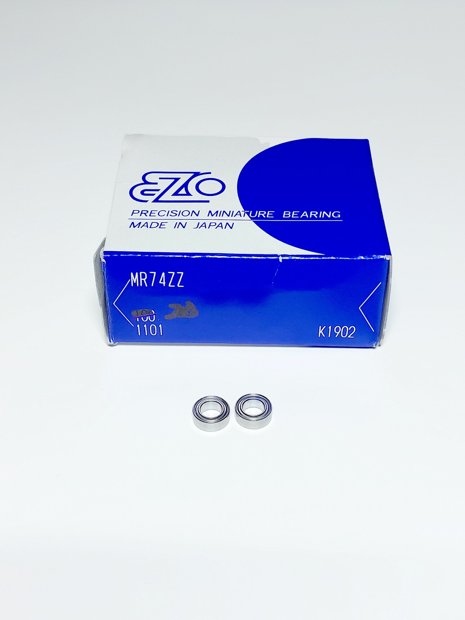 Подшипник EZO MR74ZZ 4х7х2.5 мм к-т 2 шт.