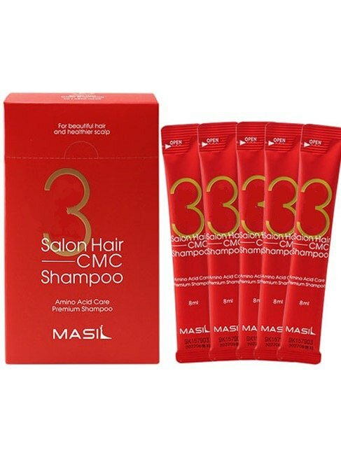 Шампунь с аминокислотами 3 Salon Hair CMC Shampoo Masil 20 шт по 8 мл