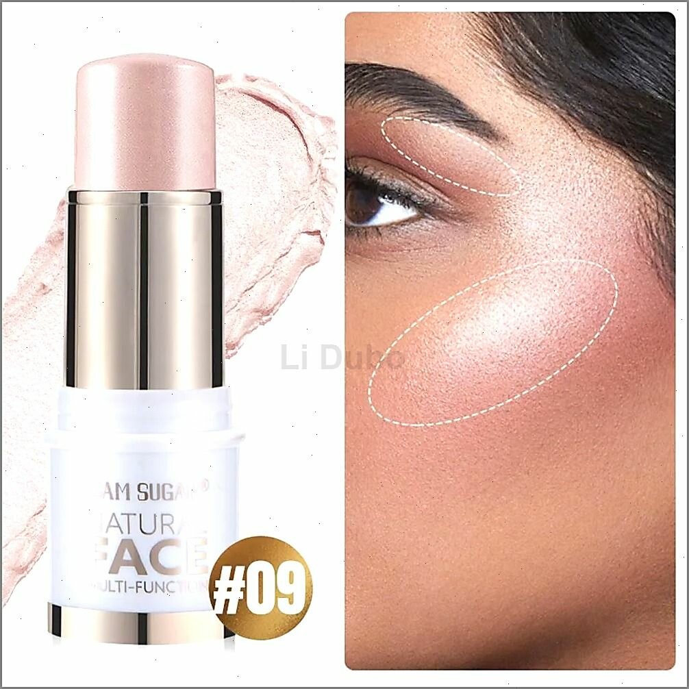 3 в 1 набор Румяна мультифункциональный стик для макияжа, хайлайтер и контуринг, для век и губ и скул и тела