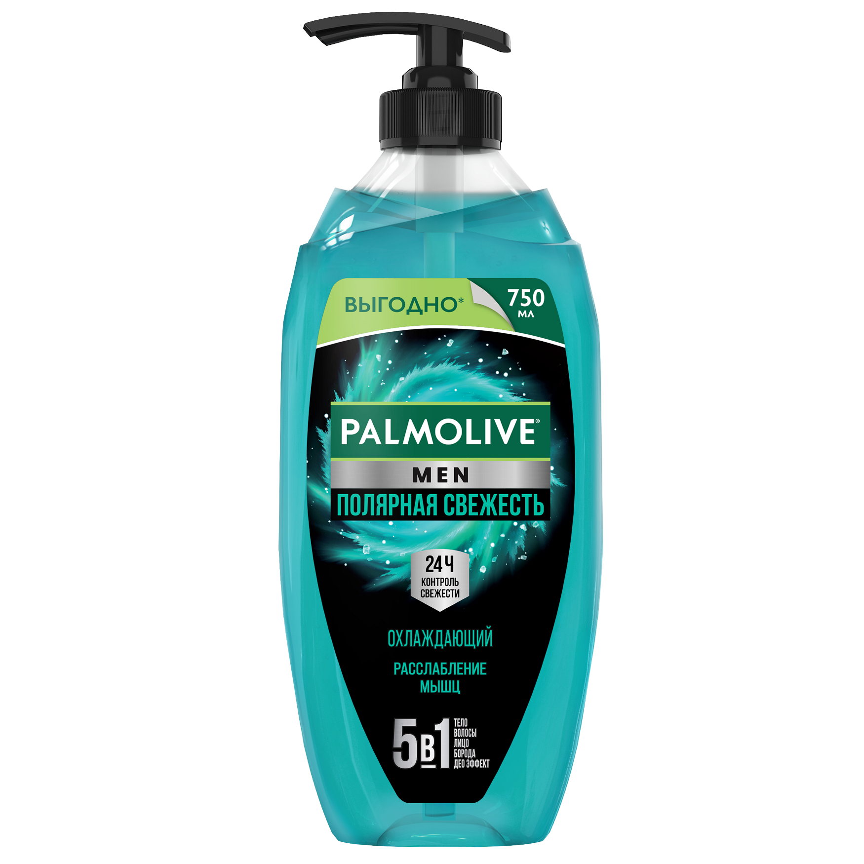 Душ-Гель Palmolive For Men Полярная свежесть (охлаждающий), 750 мл