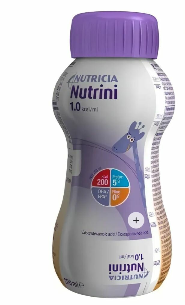 Нутрини/ Nutrini смесь жидкая для энтерального питания детей, 1х200 мл.