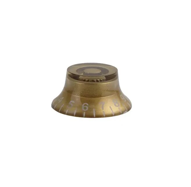 Ручка потенциометра для гитары FLEOR M00092-1 Gold