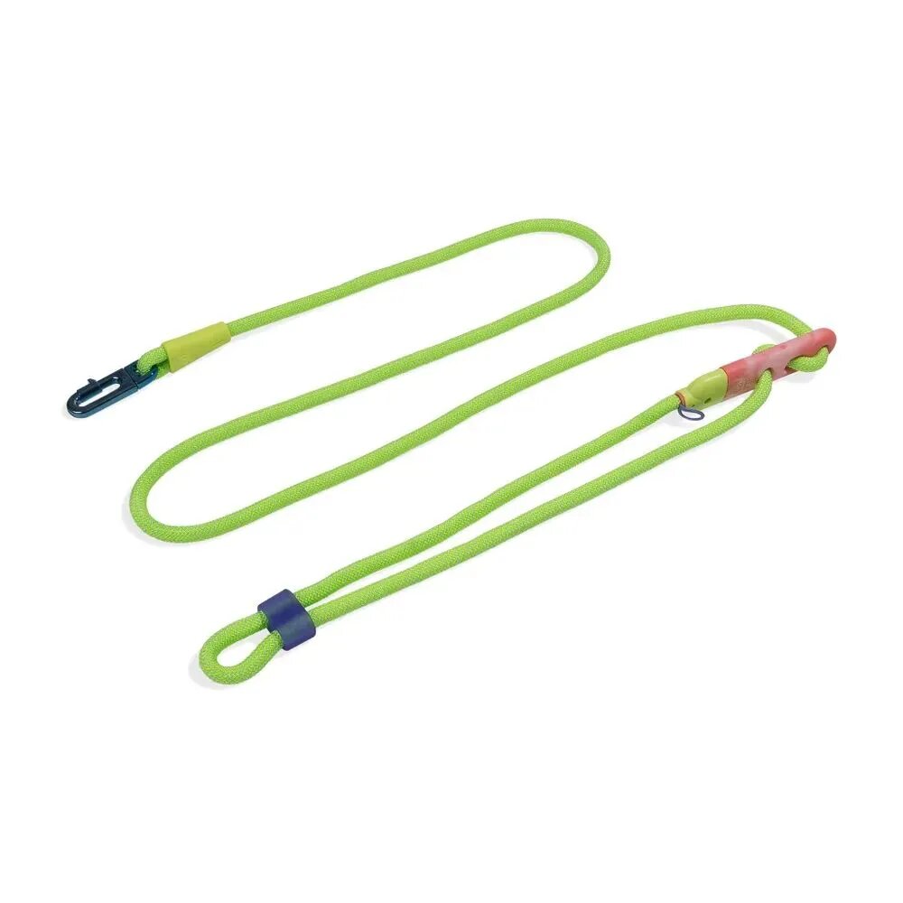 Поводок handsfree GLO Zee.Dog салатовый 240 см для прогулок с регулировкой