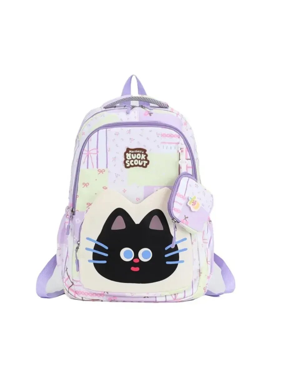 Рюкзак детский "Black cat" 25л Фиолетовый (45х31х16см)