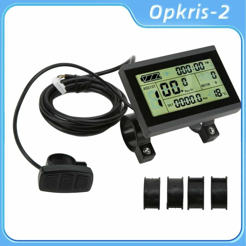 KT LCD3 Дисплей, Интеллектуальный мониторинг мощности для электровелосипедов