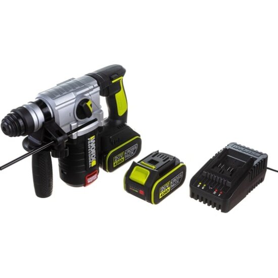 Перфоратор аккумуляторный Worx Professional WU388