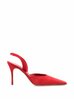 Туфли Manolo Blahnik Borelapla suede slingback pumps