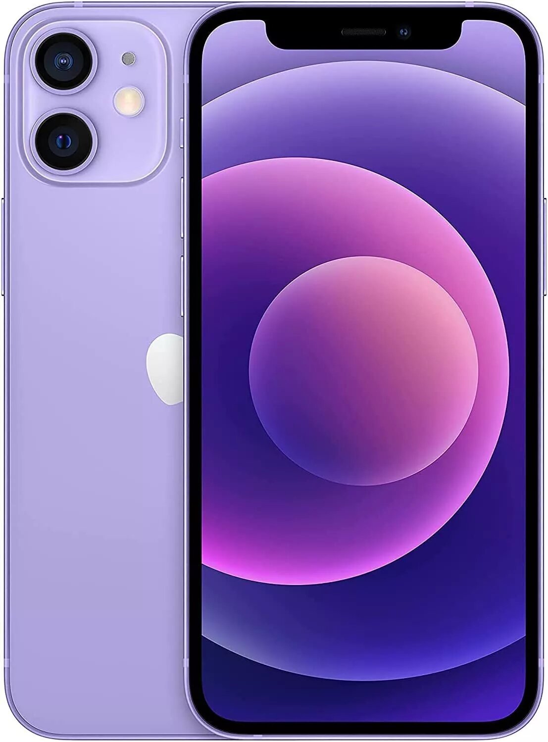 Восстановленный Apple Смартфон iphone 12 SIM+SIM 4/128 ГБ, фиолетовый