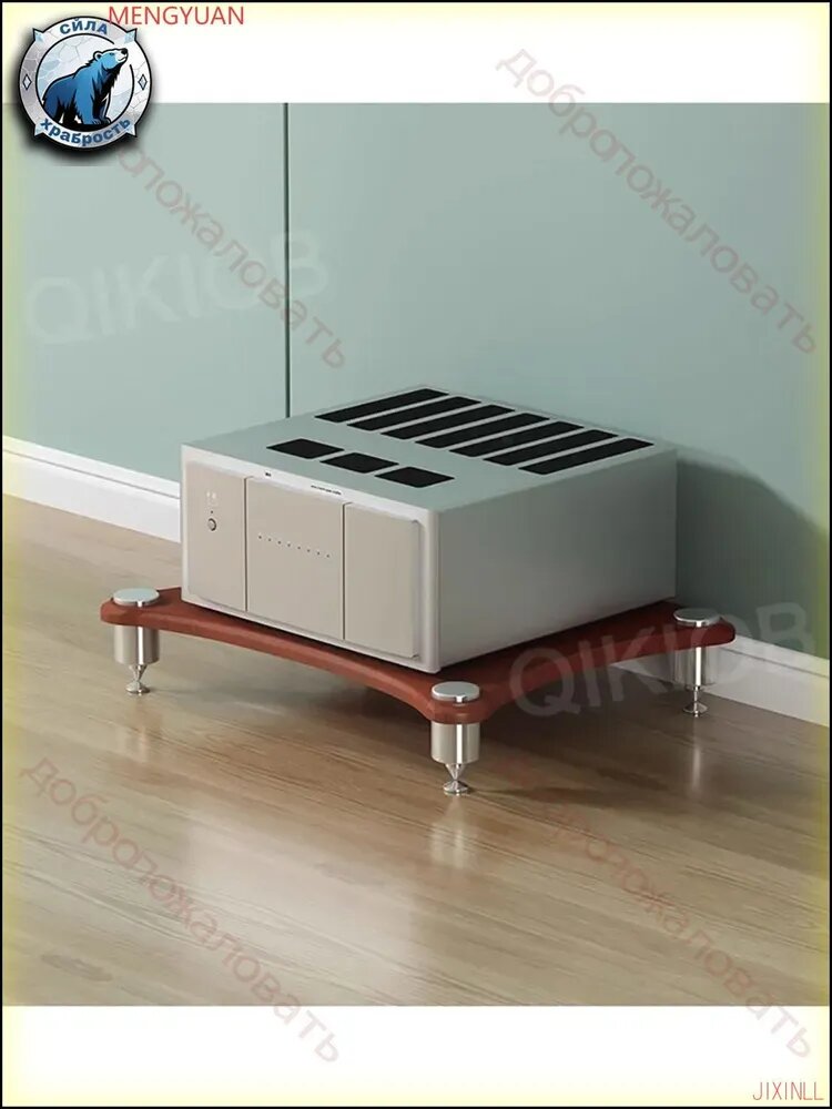 Стойка Для Hi Fi Аппаратуры 1 Этажа, аппаратуры подходит для гостиной, 60x48x10см