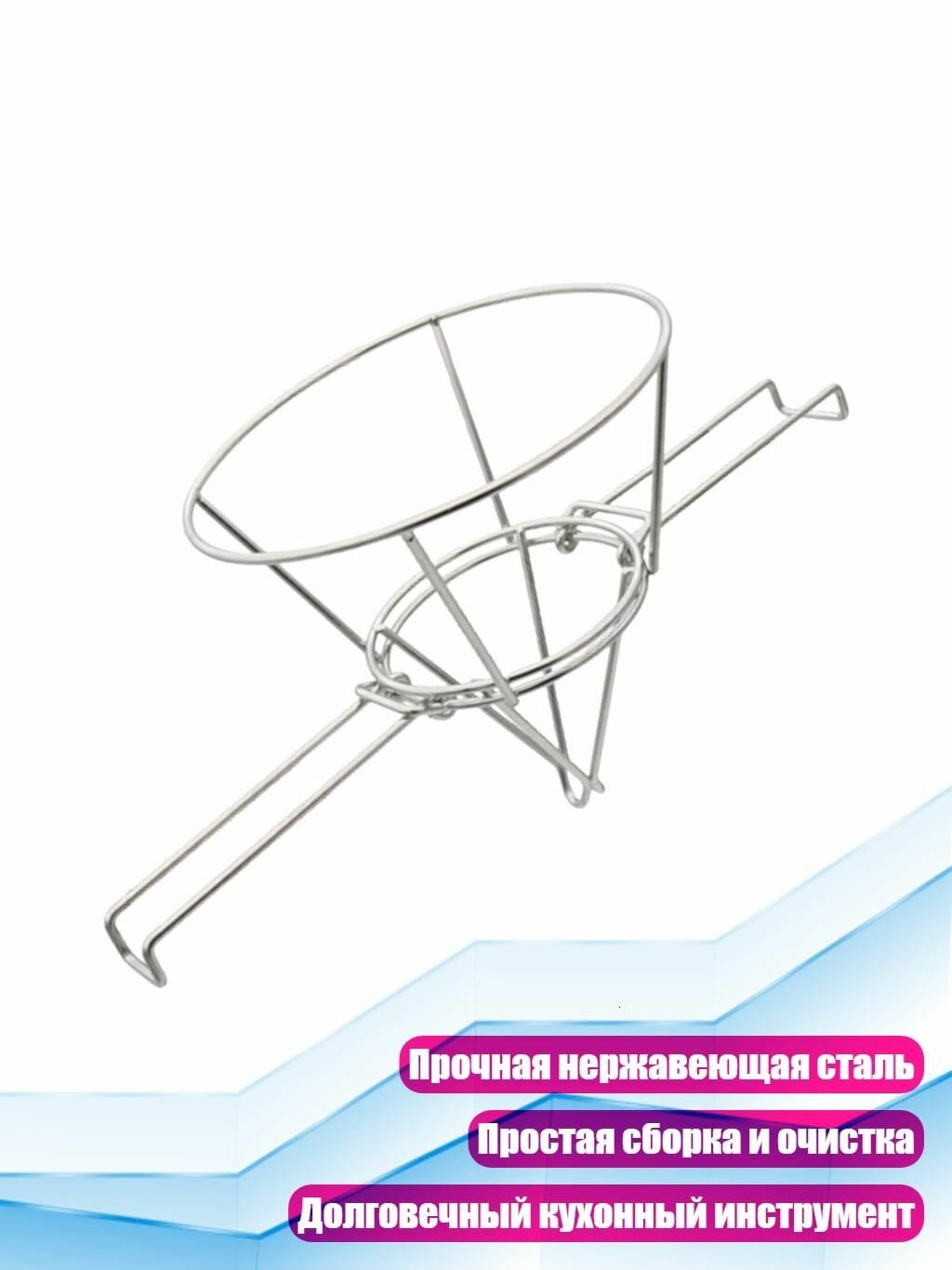 Электрический фритюрница с сетчатым фильтром