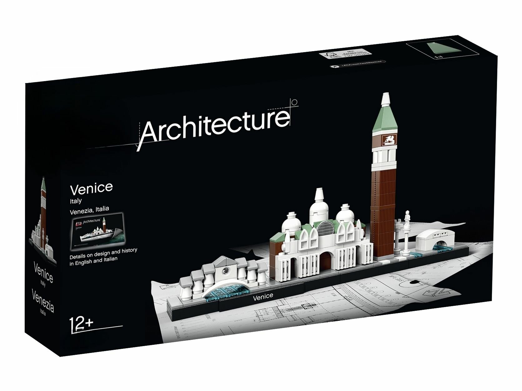 Конструктор Архитектура Венеция (совместим с лего Architecture lego 21026)
