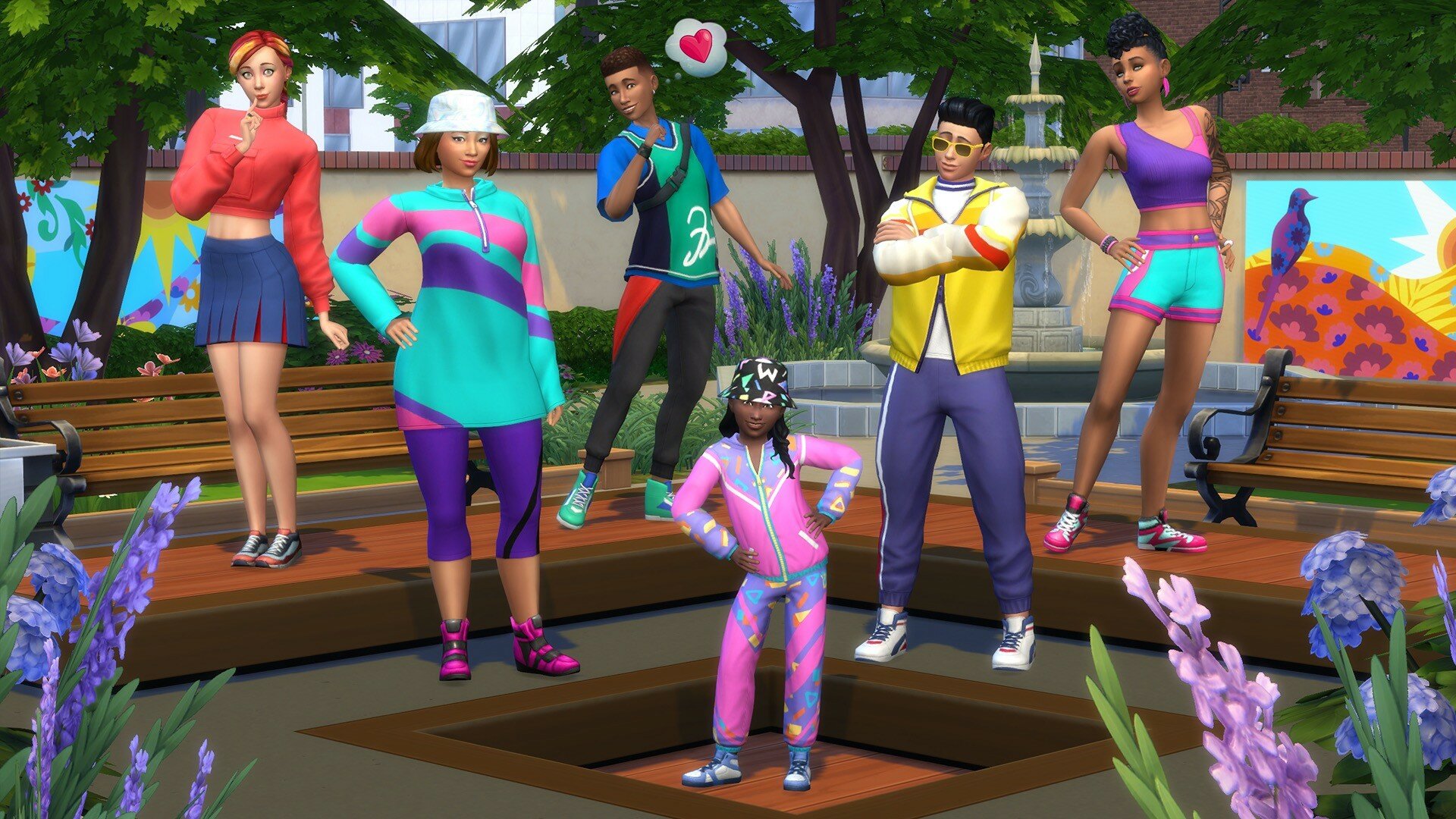 The Sims 4 - Throwback Fit Kit DLC PC EA App Ключ • Цифровой ключ