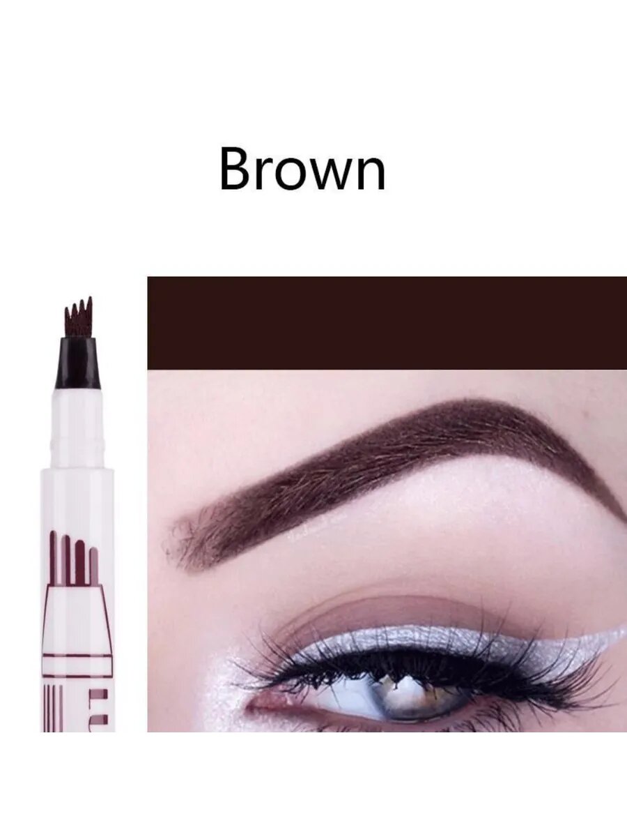 Стойкий Водостойкий Жидкий Карандаш Для Бровей