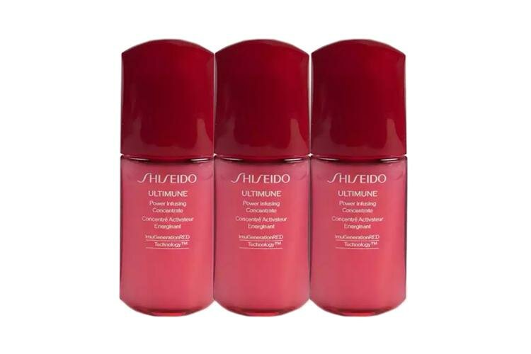 Наборы для путешествий / пробники для женщин SHISEIDO Ultimune Power Infusing Concentrate, 10ml*3
