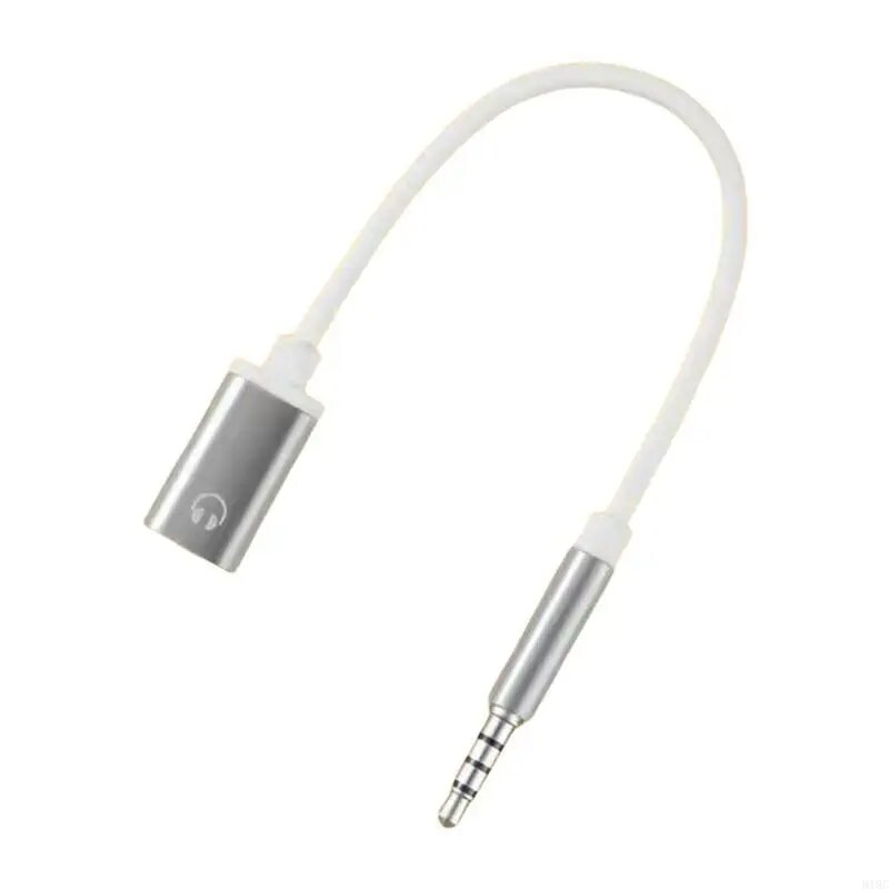 Переходник 3.5 мм AUX на USB Type-C, Silver