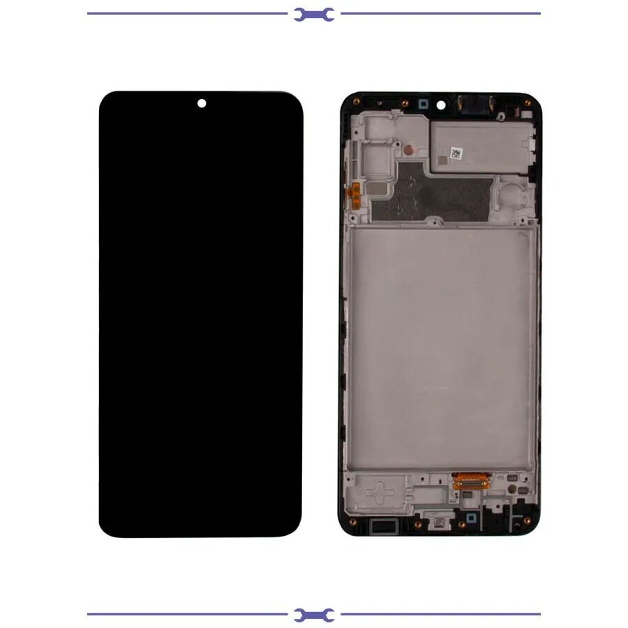 Дисплей для Samsung Galaxy M32 M325F модуль Черный Premium Качество