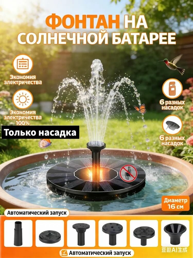 Фонтан садовый