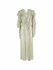 Платье Erika Cavallini Ruffled maxi dress, размер 42, зеленый,