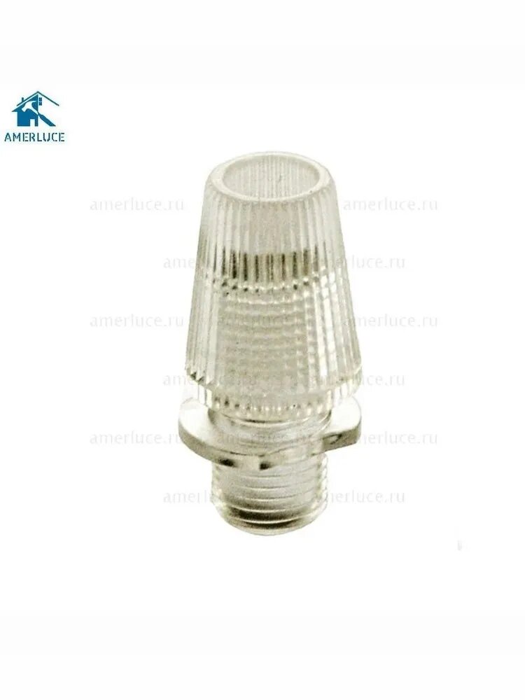 Цанговый кабельный зажим цвет прозрачный с резьбой М10х1 для светильников и люстр комплект 5 штук