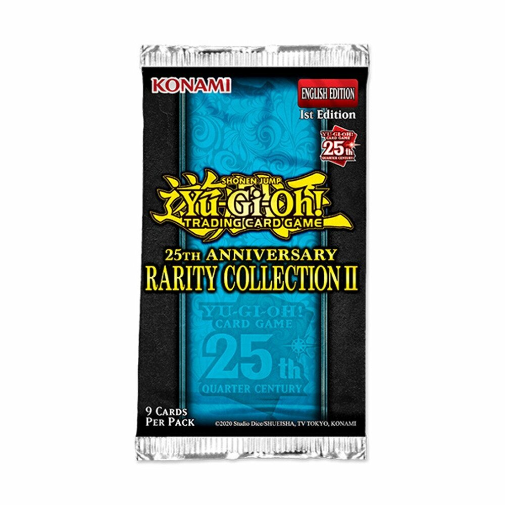 Настольная игра Yu-Gi-Oh - бустер выпуска 25th Rarity Collection II Booster на английском языке