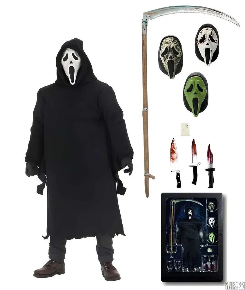 Фигурка Крик Призрачное лицо / Scream Ghostface (18см)
