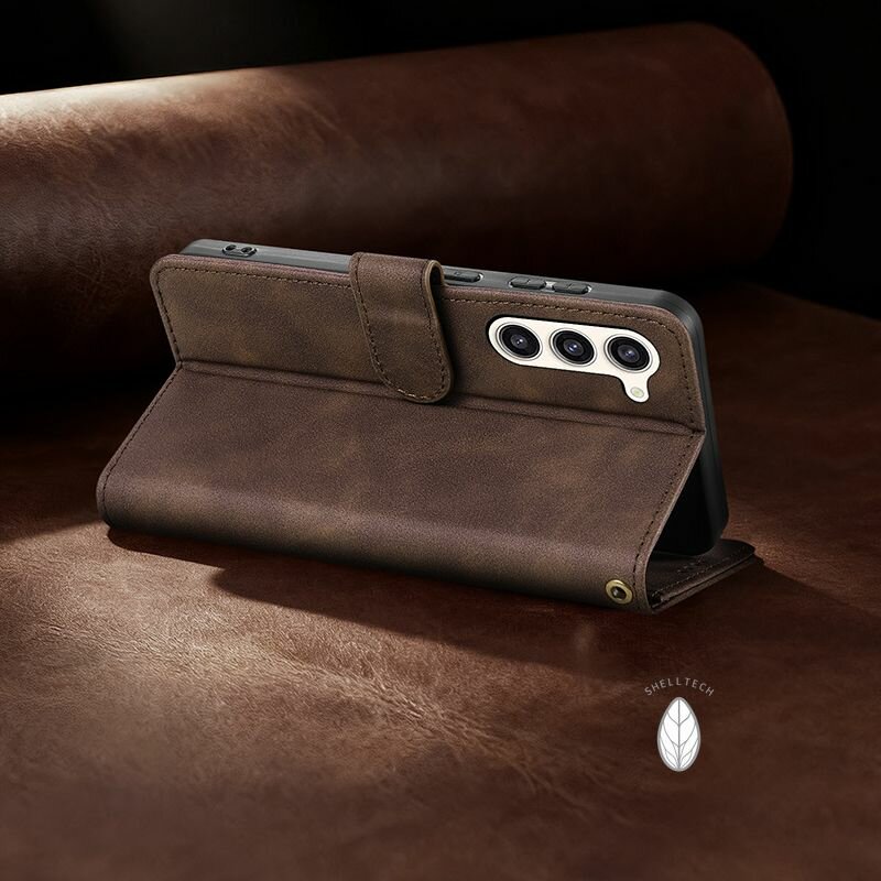 Роскошный кожаный чехол для мобильного телефона Samsung Galaxy S23 uxury Leather Case