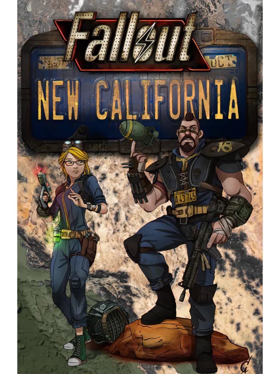 Fallout: New California, игра для ПК (на флешке USB)