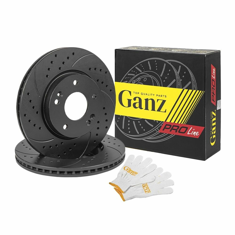 Тормозные диски передние на Хендай Крета, Киа Сид, Церато, 2 штуки