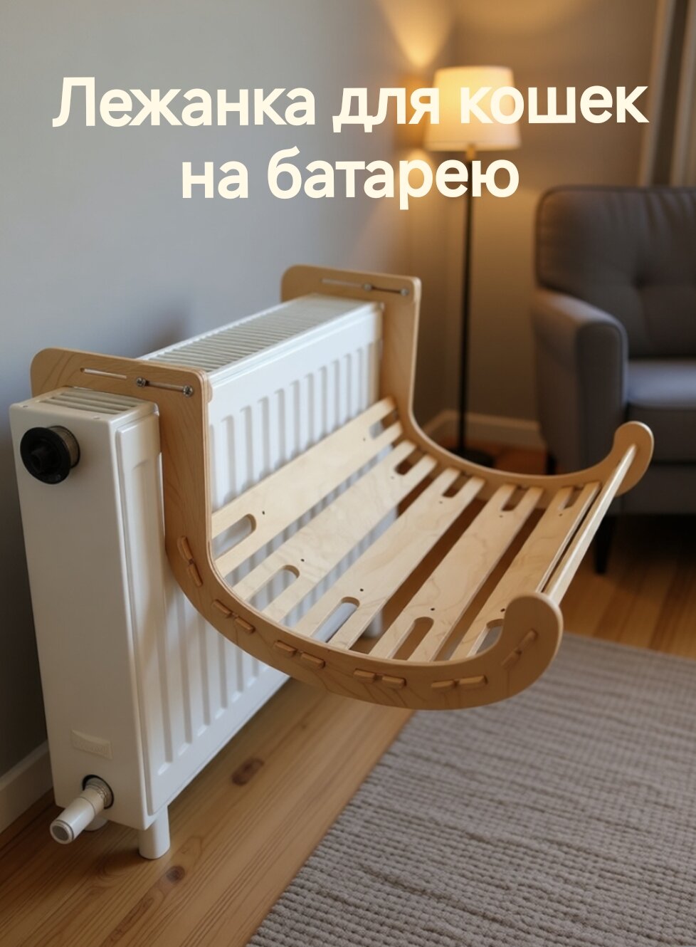 Гамак-лежанка для кошек MEGAMAX