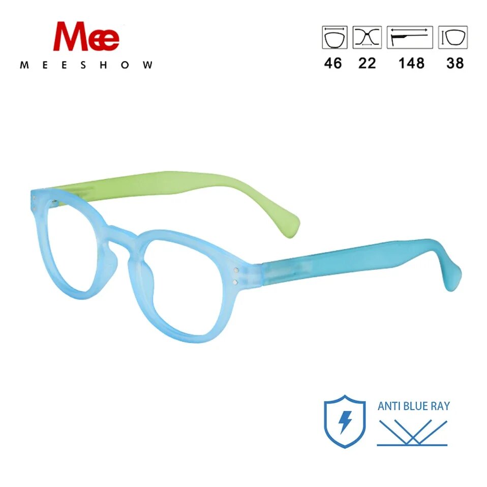 Meeshow очки для чтения Multi Blue-Anti +175