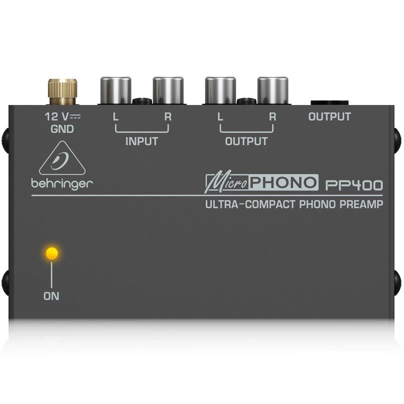 Фонокорректор Behringer PP400 MicroPHONO — фото 1