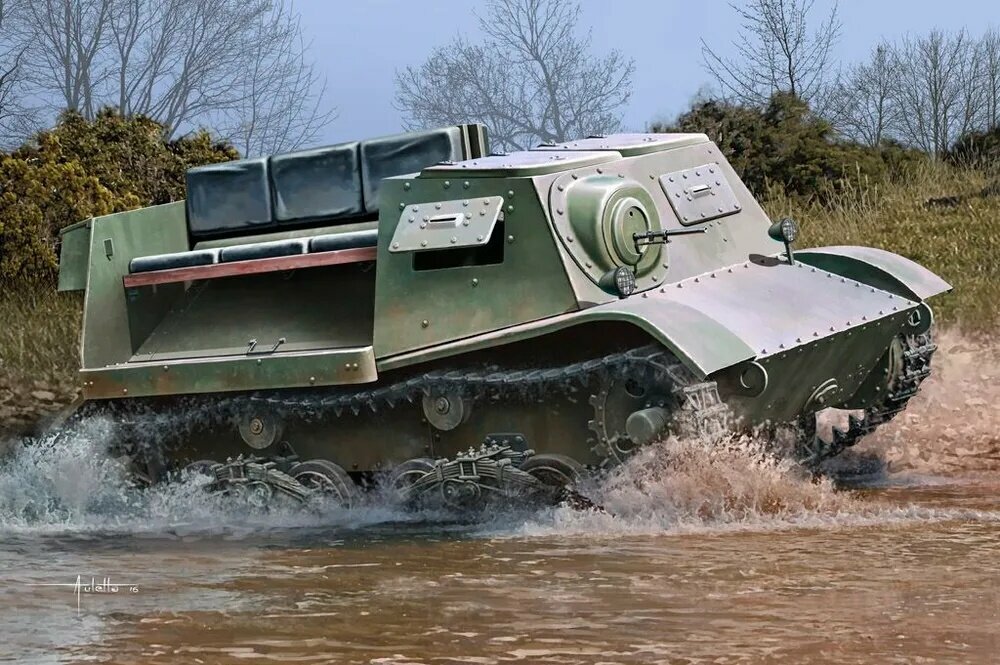 HobbyBoss 83848 1/35 Советский трактор Т-20 Комсомол" 1940 года выпуска
