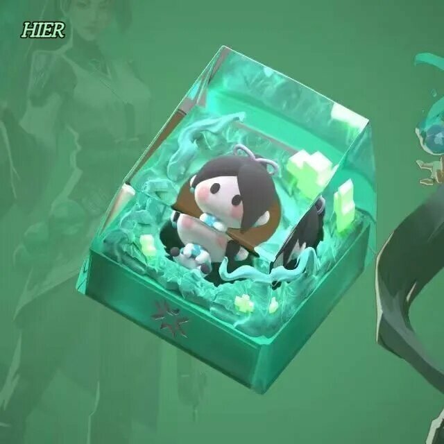 Кейкапы для механической клавиатуры Valorant, cherry, смола ,1PCS