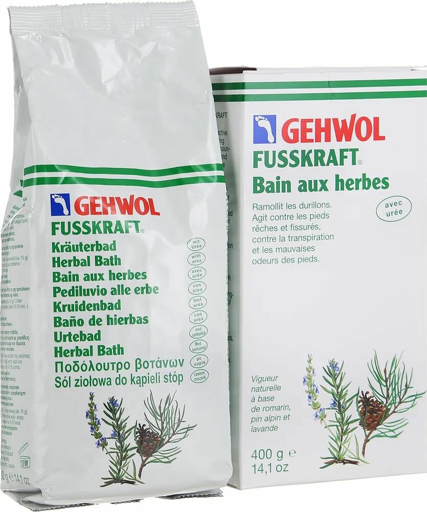 Gehwol - Fusskraft Herbal Bath Травяная ванна для ног 400 гр
