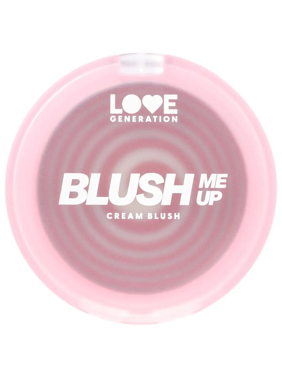 Румяна для лица Love Generation кремовые Blush Me Up тон 03 темный ягодный