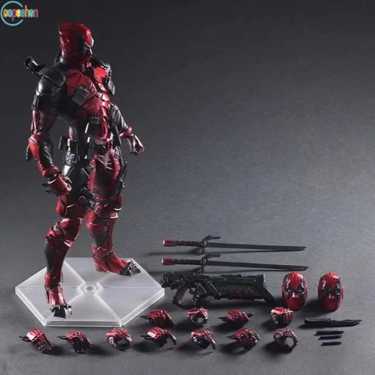 Фигурка Люди Икс Дэдпул / Marvel Universe Variant PlayArts Kai Deadpool: Deadpool X-Force Ver (26см) белый