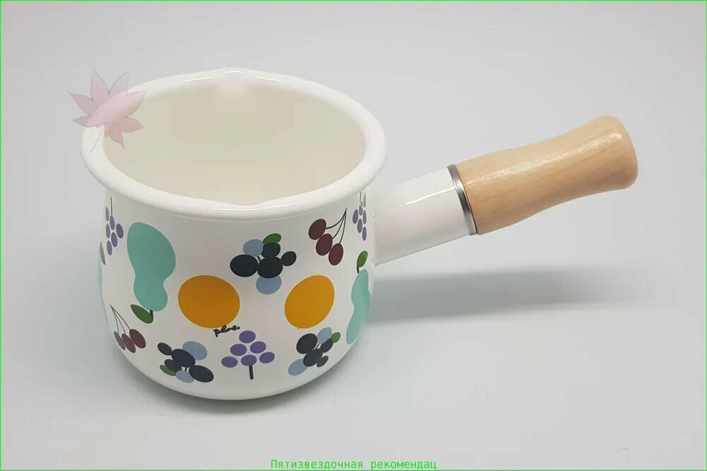 Кухонный ковш, покрытие Эмалевое, 0.550 л