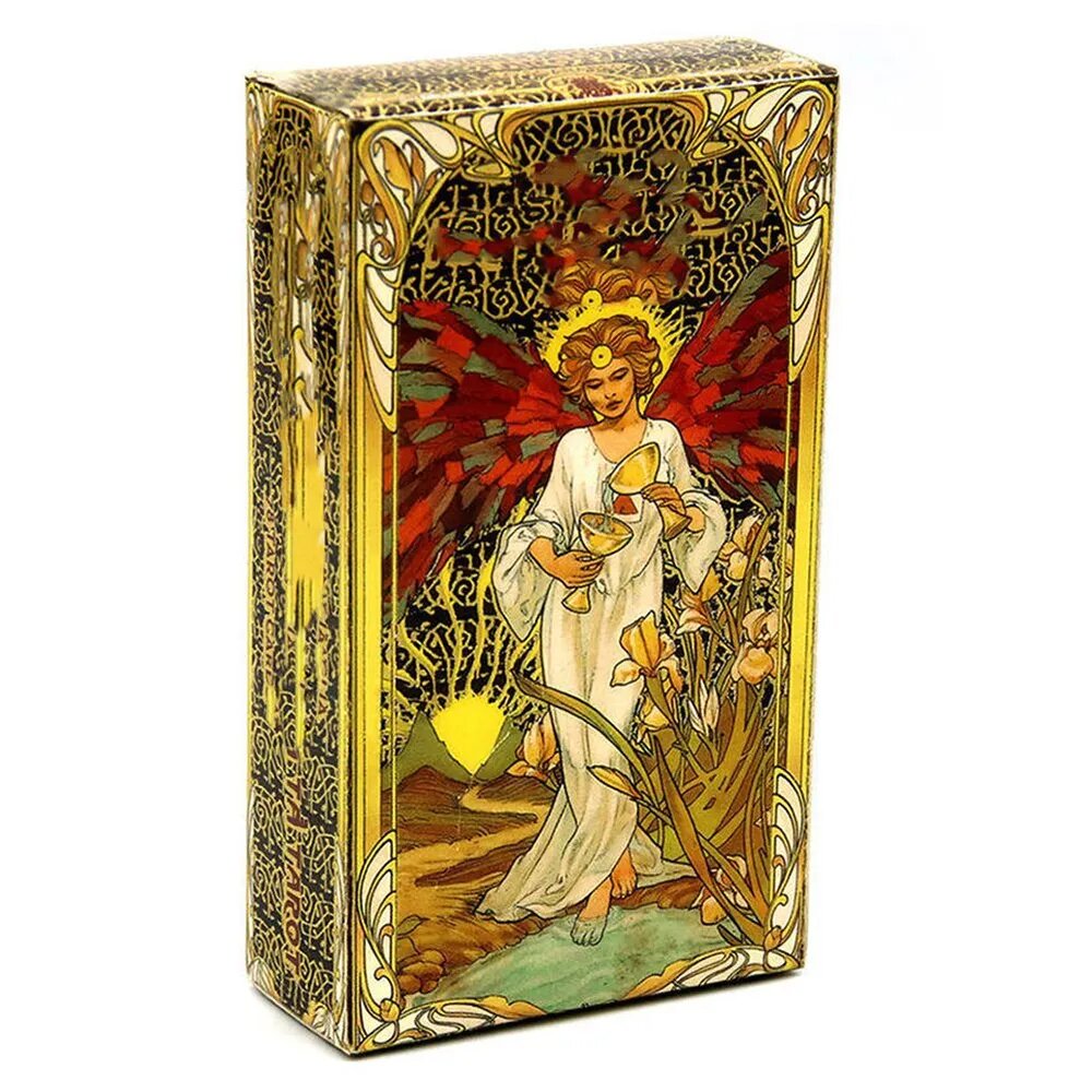 Таро-колода Golden Art Nouveau, 78 карт, мелованная бумага