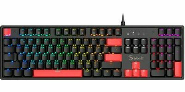 Клавиатура A4-Tech Bloody S520N механическая черный