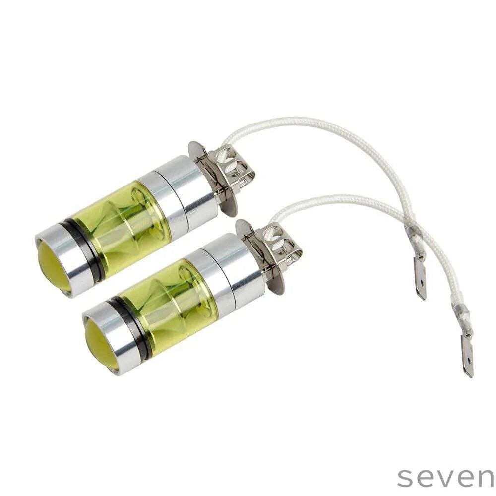 Лампа автомобильная H3, 1 шт. LED 100W Желтый 4300K Противотуманные фары DRL