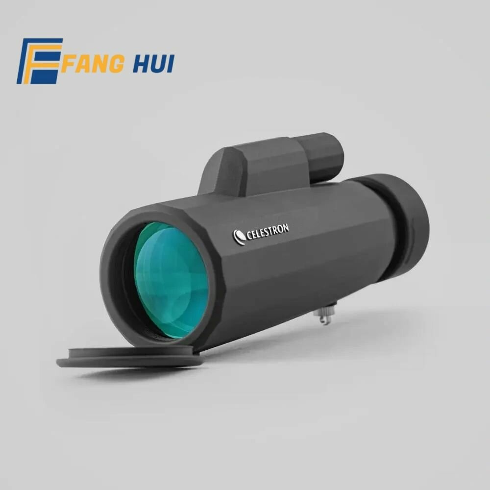 Монокулярный телескоп Xiaomi Celestron geometric telescope HD 10X 5.6 degree wide angle FMC IP7, серый SCDT-1042