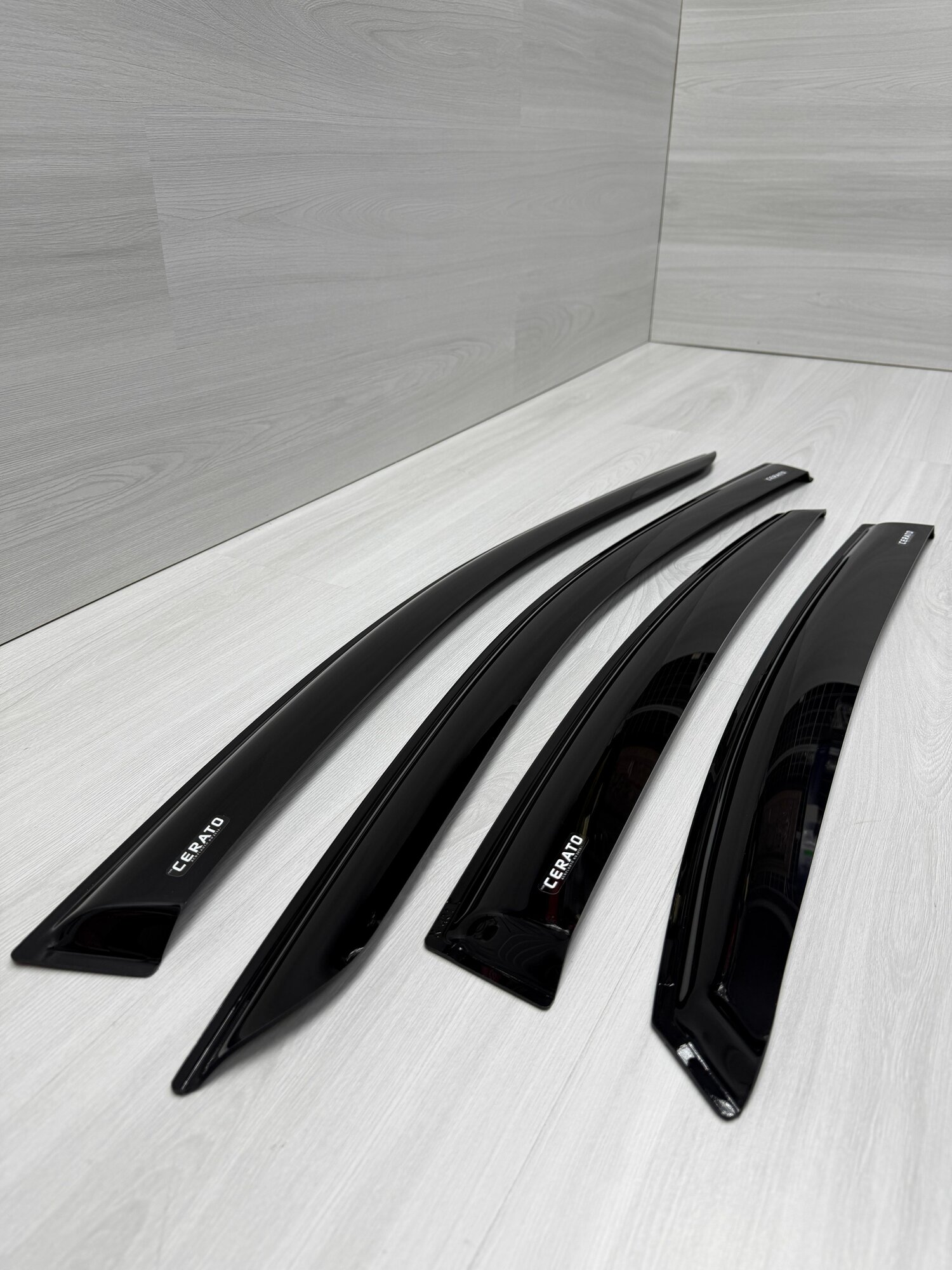 Дефлекторы (ветровики) окон на Kia Cerato 2018-2022 (Церато)