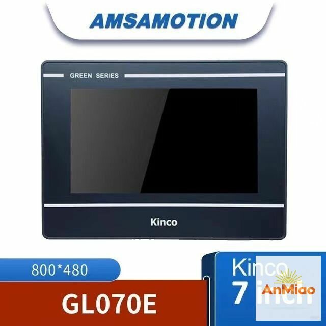 7-Дюймовая сенсорная панель человеко-машинного интерфейса Kinco HMI GL070E с сенсорным экраном 800*480 дюймов